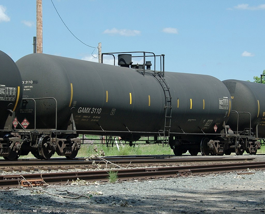 GAMX Tank Car 3110